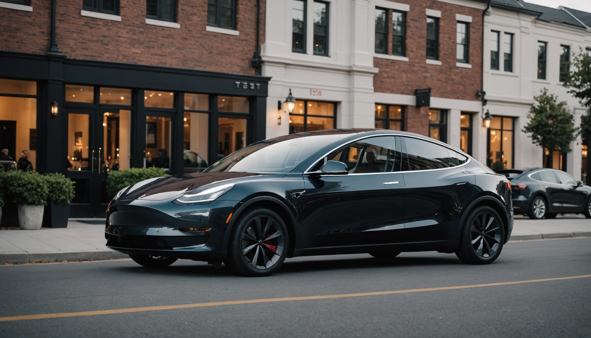 Luxus Tesla Versicherung Kosten Fotos